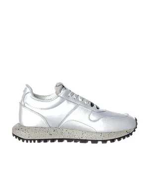 Emporio Armani Low-cut Lace-up Sneakers - White