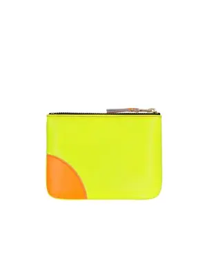 Comme Des Garçons Colour-block Zipped Wallet