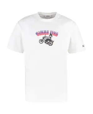 A.p.c. Graphic Print Crewneck T-shirt - White