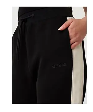 Guess Regular-fit Side-stripe Cotton Track Pants