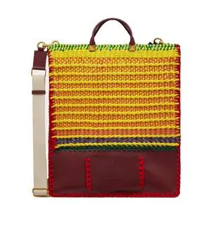 Valentino Garavani Rockstud Crochet Tote Bag - Multicolor