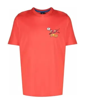 Paul Smith Easy-print T-shirt - Orange
