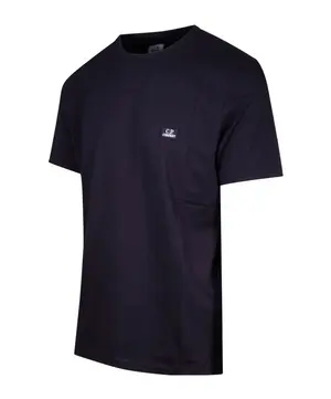 C.P. COMPANY Logo Embroidered T-shirt