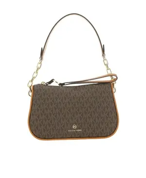 Michael Kors Jet Set Zip-up Shoulder Bag - Black