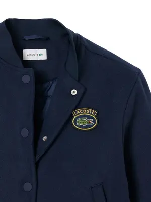 Lacoste Logo Patch Bomber Jacket