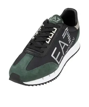 EA7 Lace-up Sneakers - Black