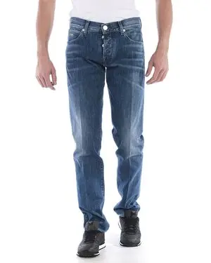 Emporio Armani Straight Slim-fitting Jeans - Blue