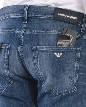 Emporio Armani Straight Slim-fitting Jeans