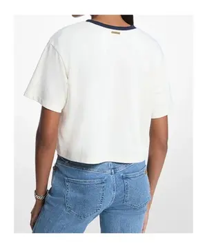 Michael Kors Logo-embroidered T-shirt