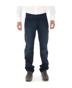 Emporio Armani Straight Leg Jeans - Black