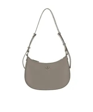 Pinko Mini Half Moon Bag - Gray