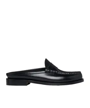 G.H. BASS  CO G.h. Bass Co. Larson Penny Slip-on Loafer Slides - Black