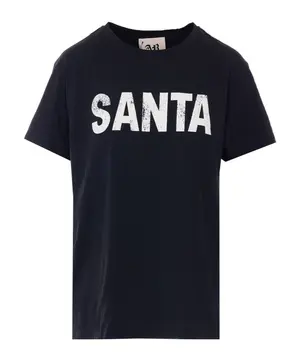 ANIYE BY Santa" Printed T-shirt - Black