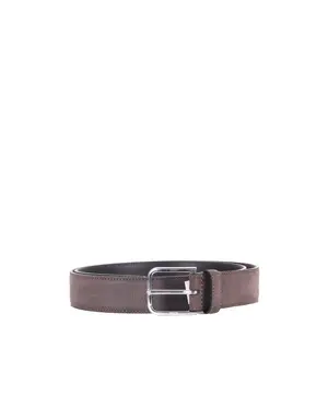 Hugo Boss Logo Belt - Gray