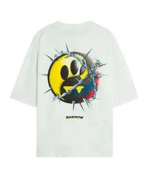 BARROW Printed Crewneck T-shirt