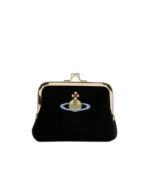 VIVIENNE WESTWOOD Frame Coin Purse - Black