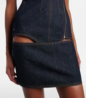JEAN PAUL GAULTIER Denim Mini Dress