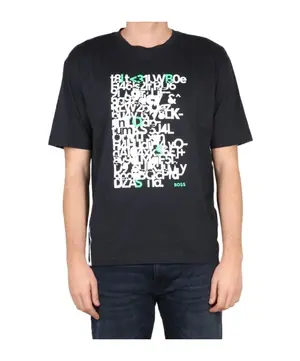 Hugo Boss Logo Detailed Regular Fit T-shirt - Green