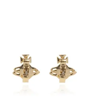 VIVIENNE WESTWOOD Orb Pearl Stud Earrings