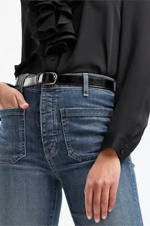 NILI LOTAN Mid-rise Wide-leg Jeans