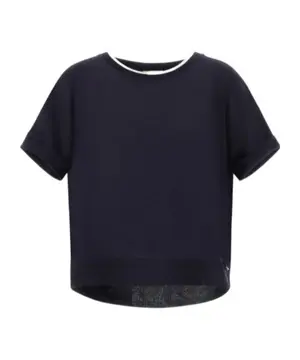 Herno Short-sleeved Crewneck T-shirt - Navy Blue
