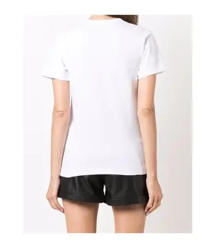 Comme Des Garçons T-shirt Heart Motif Cotton Tee