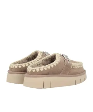 Mou Round-toe Mules