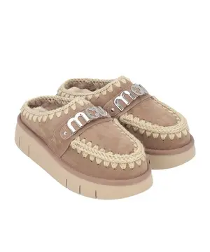 Mou Round-toe Mules