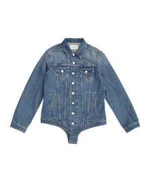 Coperni Tight-shaped Denim Jacket