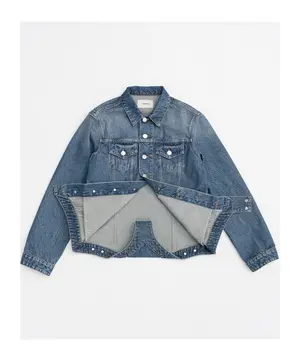 Coperni Tight-shaped Denim Jacket