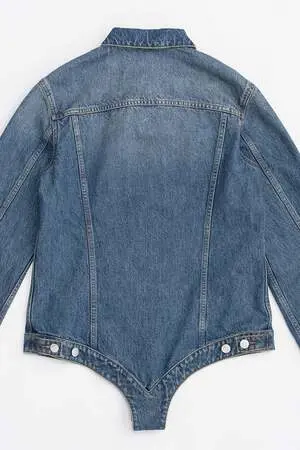 Coperni Tight-shaped Denim Jacket