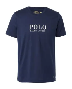 Polo Ralph Lauren Crewneck Logo Printed T-shirt - Blue
