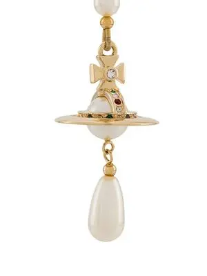 VIVIENNE WESTWOOD Orb Embellished Drop Earrings