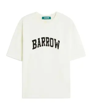 BARROW Logo Jersey T-shirt - Cocco/coconut