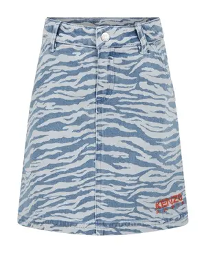 Kenzo Denim Skirt - Blue