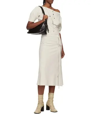 LEMAIRE Belted Baguette Shoulder Bag