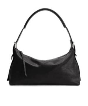LEMAIRE Belted Baguette Shoulder Bag - Dark Chocolate