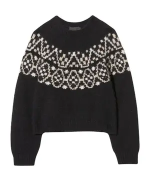 NILI LOTAN Chrissy Round-neck Sweater