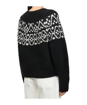 NILI LOTAN Chrissy Round-neck Sweater
