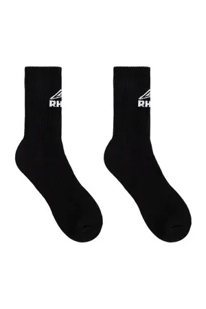 Rhude Footy Logo Socks