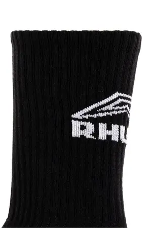 Rhude Footy Logo Socks