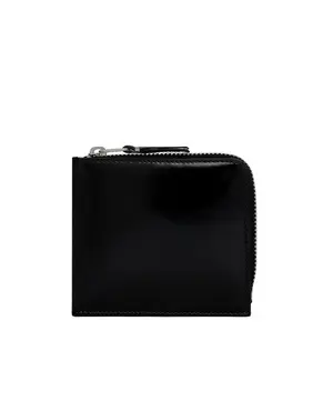 Play Comme Des Garcon Comme Des Garçons Wallet Zip-around Wallet - Black