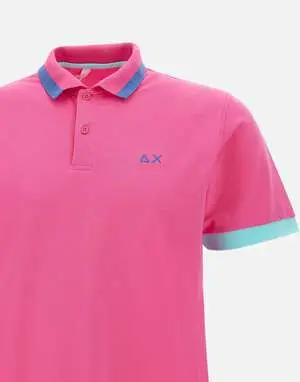 SUN 68 Logo Embroidered T-shirt