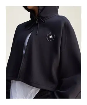 Adidas By Stella McCartney Cropped Zip-up Hoodie