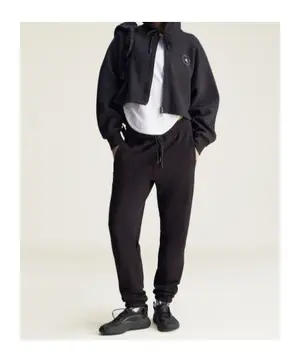 Adidas By Stella McCartney Cropped Zip-up Hoodie