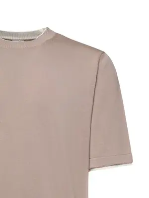 Eleventy Crew Neck Short Sleeve T-shirt