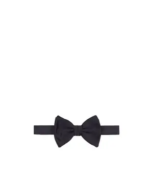 Emporio Armani Clip-fastened Bow Tie - Black