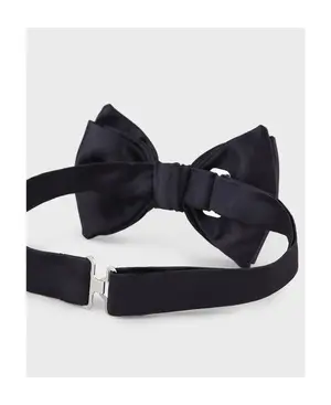 Emporio Armani Clip-fastened Bow Tie