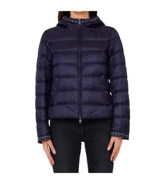 Liu Jo Hooded Puffer Jacket - Black