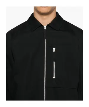 Stone Island Compass-badge Zipped Shirt Jacket
